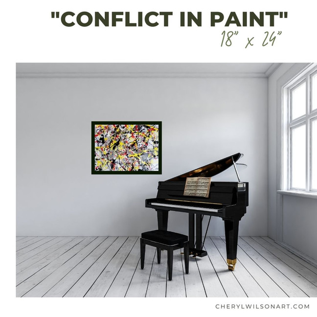 Modern Abstract Painting | Cheryl Wilson Art