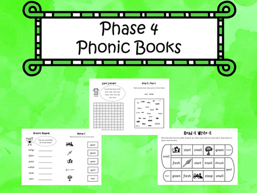 Phase 4 - Phonic Books