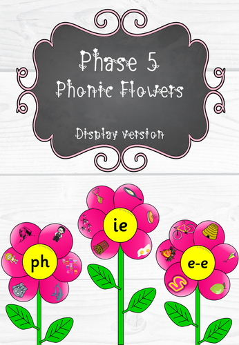 Phase 5 - Phonic Flowers