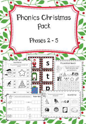 Christmas Phonic Pack | FunkyPhonics
