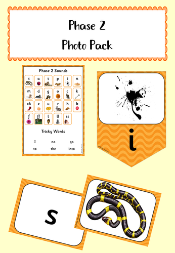 Phase 2 Photo Pack | FunkyPhonics