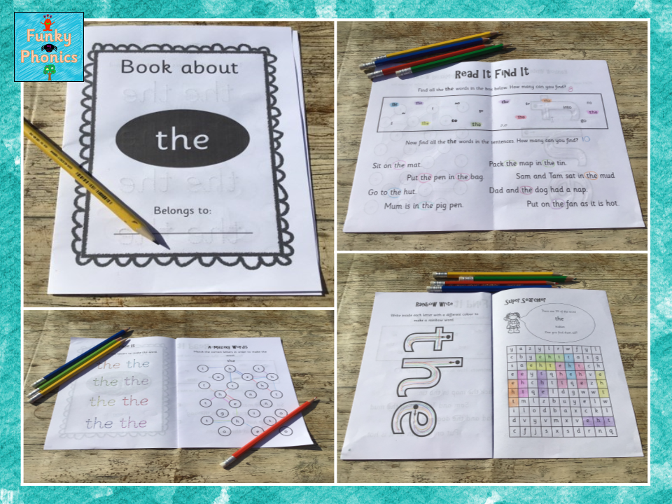 Tricky Words Books | FunkyPhonics