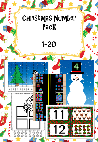 Christmas Maths Pack | FunkyPhonics