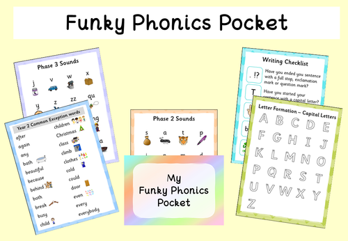 Funky Phonics Pocket | FunkyPhonics