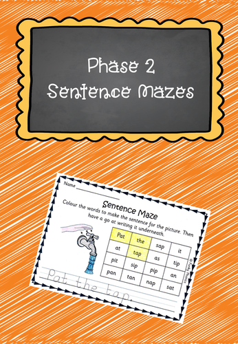 Phase 2 - Sentence Mazes
