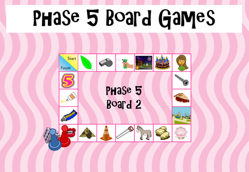 Phase 5 - Board Games | FunkyPhonics