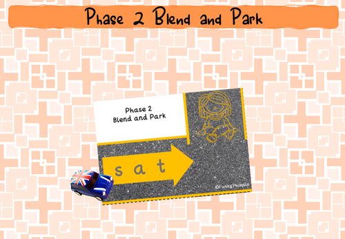 Phase 2 Blend and Park | FunkyPhonics