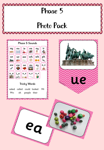 Phase 5 Photo Pack | FunkyPhonics