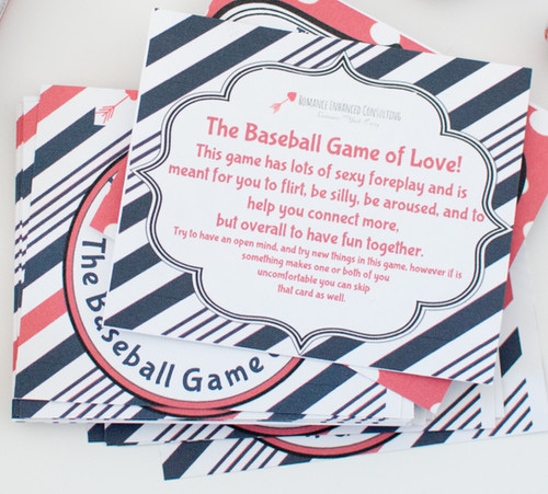 The Baseball Game of LOVE!- You print | Romance Enhanced