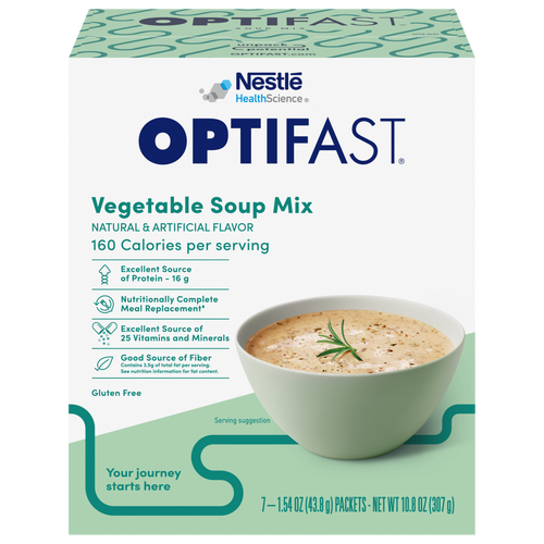 Optifast Vegetable Soup Packets | Pacific Rejuvenation