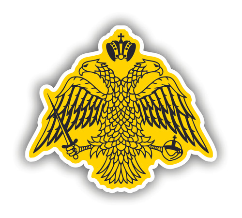 Byzantine Double-headed eagle sticker | Orthodox Online Shop