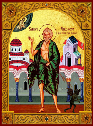 Saint Andrew the Fool for Christ | Orthodox Online Shop