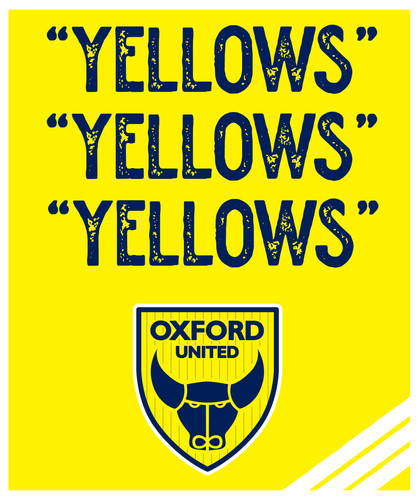 Oxford YELLOWS | Football Stickers