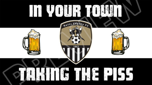Notts County IN YOUR TOWN | Football Stickers