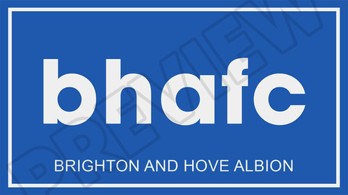 Brighton BHAFC | Football Stickers