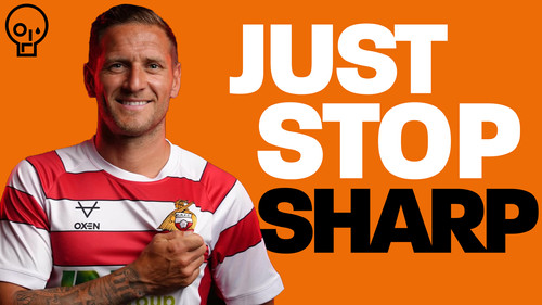 Doncaster JUST STOP SHARP | Football Stickers