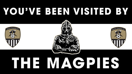 Notts County VISITED BY | Football Stickers