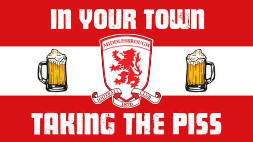 Middlesbrough IN YOUR TOWN | Football Stickers