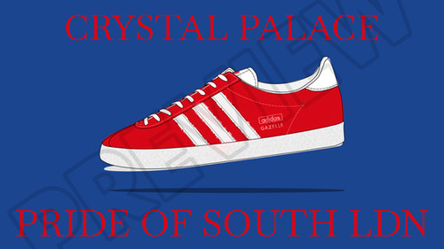 Crystal Palace SHOE | Football Stickers