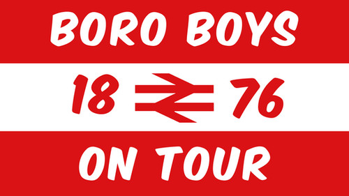 Middlesbrough BORO BOYS ON TOUR | Football Stickers