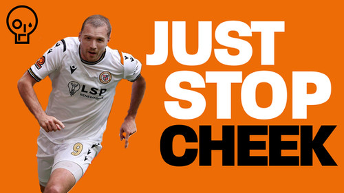 Bromley JUST STOP CHEEK | Football Stickers