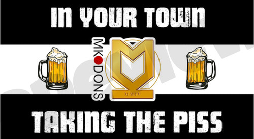 Mk Dons IN YOUR TOWN | Football Stickers