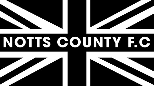 Notts County UNION JACK | Football Stickers