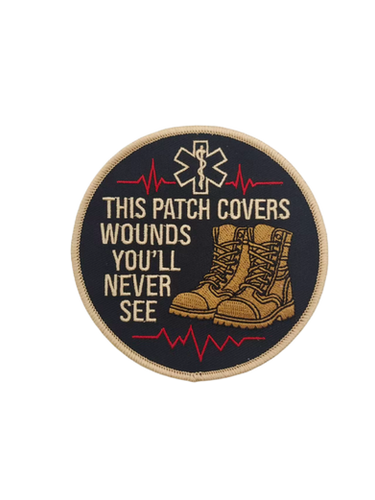 This Patch Covers Wounds You’ll Never See 4" Limited Ed. EMS Patch ...