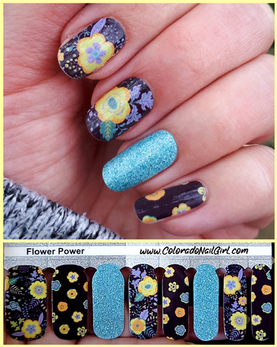 Flower Power - CNG Exclusive ZB Series | Colorado Nail Girl