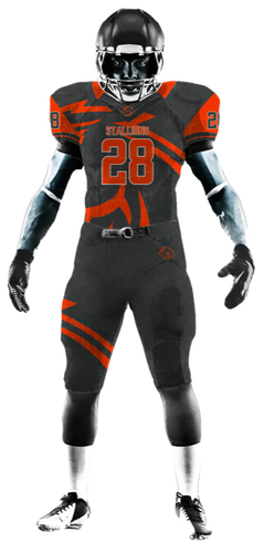 Stallions - Custom Men's Football Uniform | Capra Sports