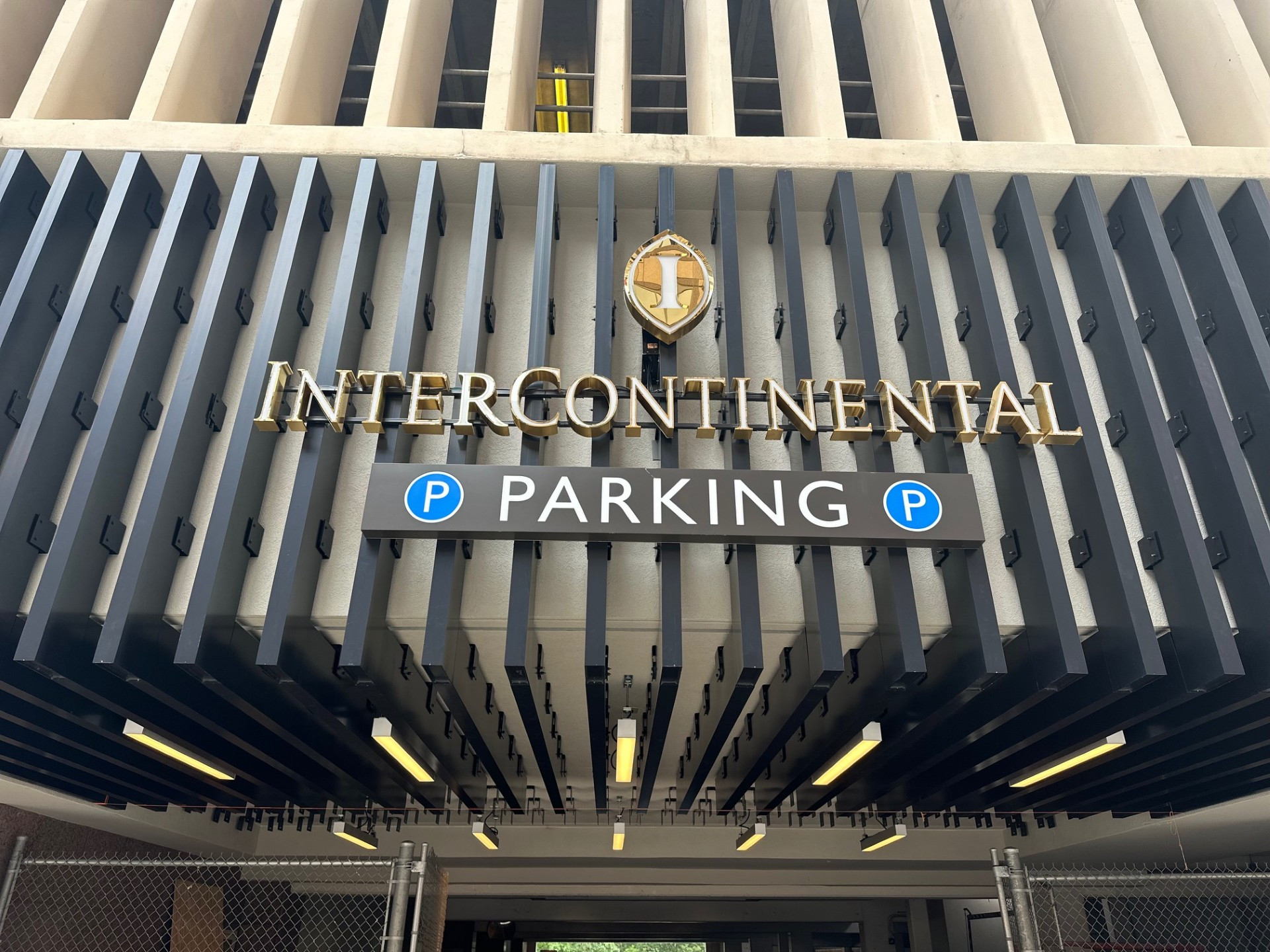 Intercontinental Hotel Signage