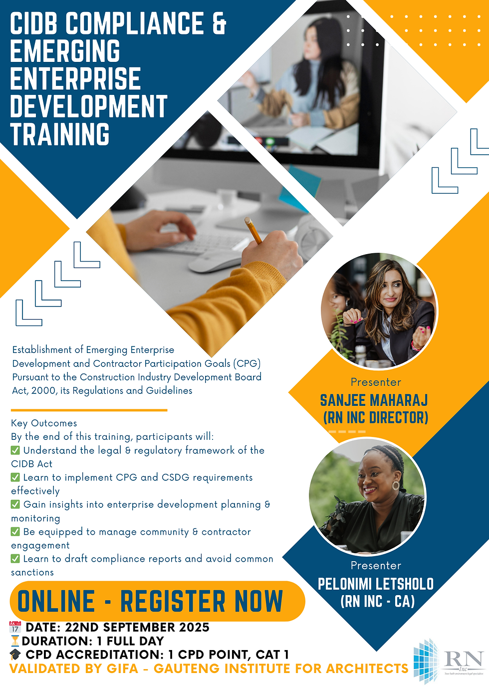 CIDB Compliance & Emerging Enterprise Development Training | GIfA