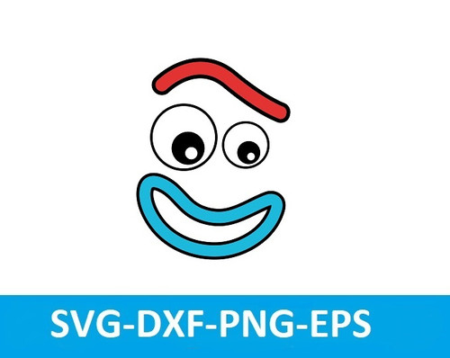 Fork face from Toy Story svg png eps dxf | Onered