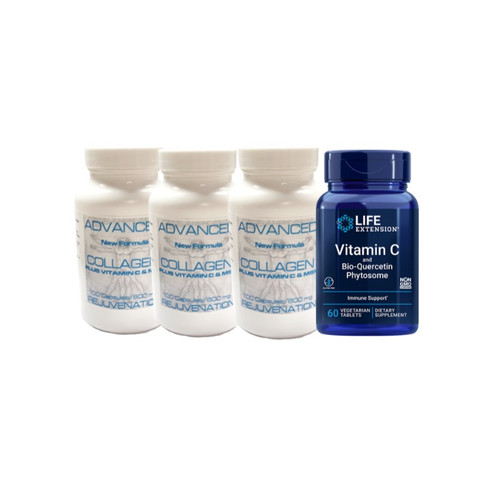 Advanced Collagen Plus Vitamin C & MSM | LifeExtensionCenter
