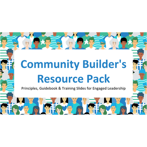 Community Builder's Resource Pack: Principles, Guidebook & Training ...