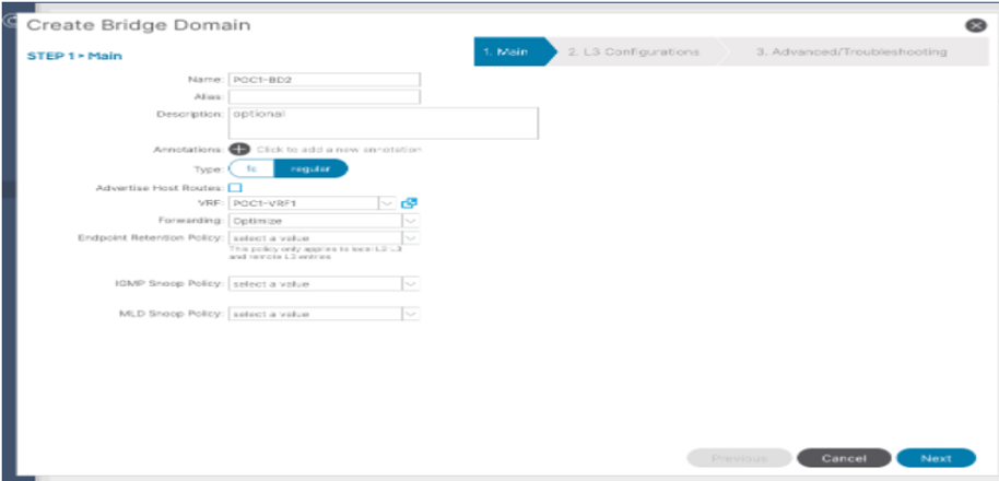 Lab2: Ping Two Endpoint (Host) connected to different EPG