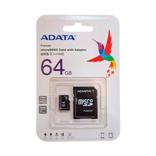 Micro Sd 64 GB clase 10 Adata | Casa Digital