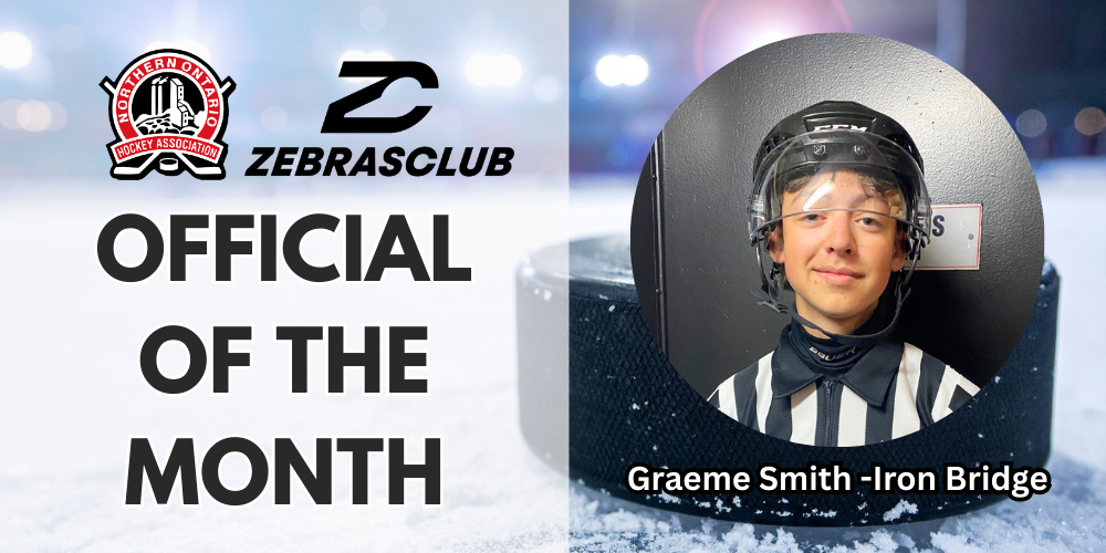 NOHA Official of the Month - Graeme Smith, Iron Bridge
