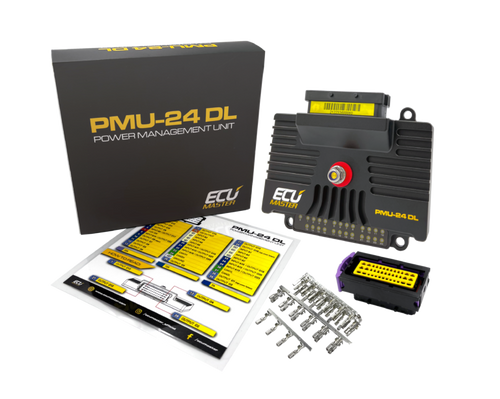 Ecumaster PMU-24 DL - Power Management Unit 24 Data Logging | JB Data Engineering