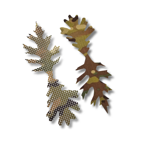 WETWRX Leafy Scrim Pack: 3D Camo Effect for Your Helmet