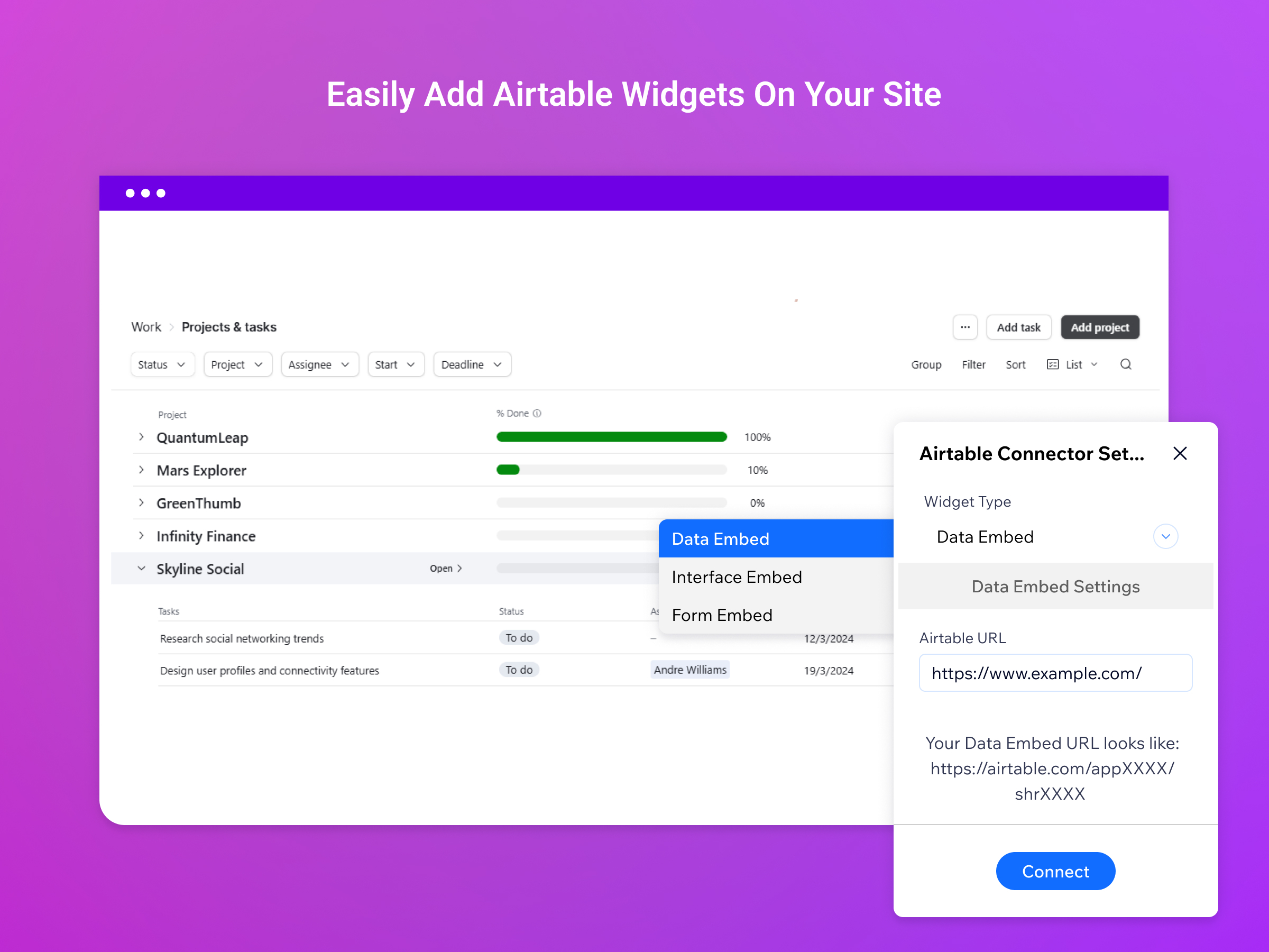 Airtable Connector | Wix App Market | Wix.com