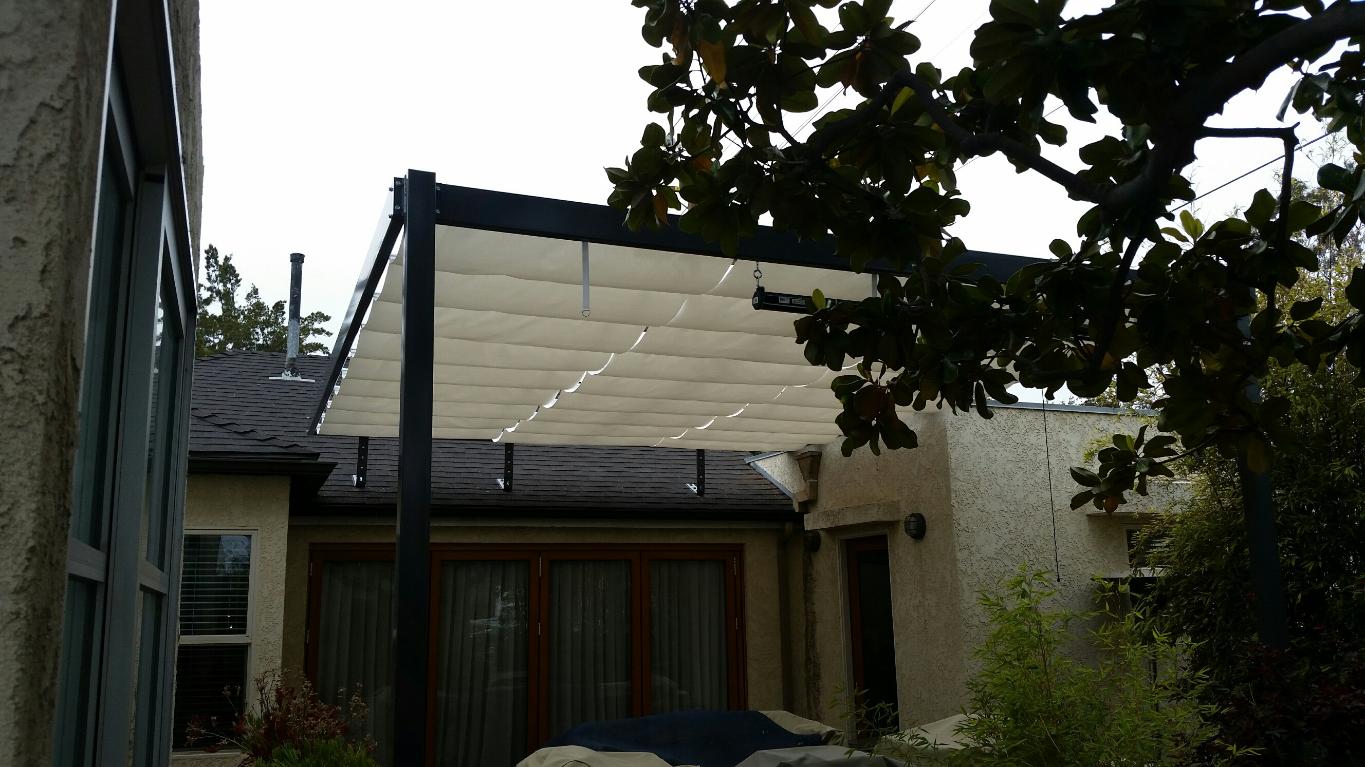 Infinity Canopy in Sunbrella Natural