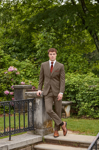 Archer Brown Suit | celebritytuxandtails