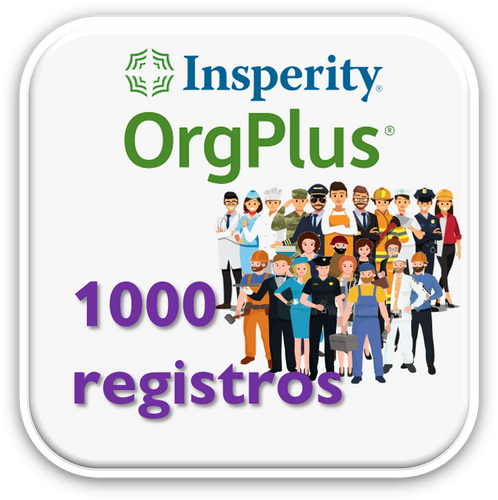 OrgPlus V11.3 - 1,000 registros | Experthya