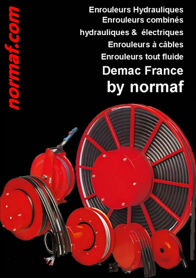 Enrouleurs hydrauliques | PRODUCTIONS NORMAF