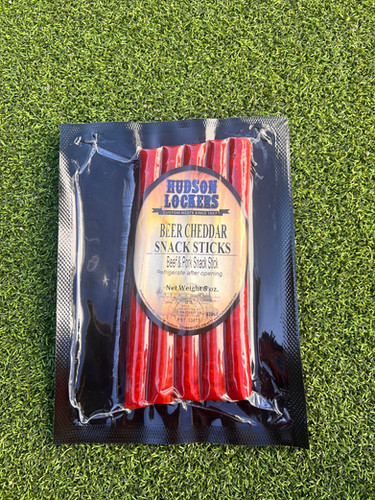 Beer Cheddar Snack Sticks - 5oz | Hudson Lockers