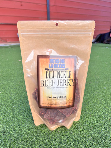 Dill Pickle Beef Jerky - 8oz | Hudson Lockers