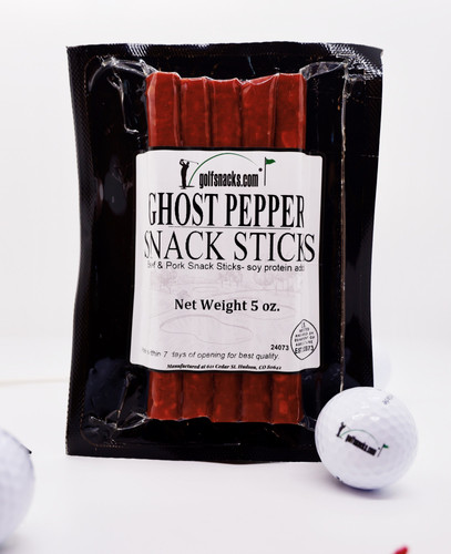 Ghost Pepper Snack Sticks | golfsnacks.com