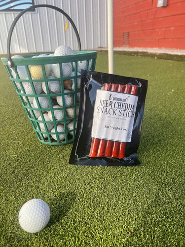 Beer Cheddar Snack Sticks | Golf Snacks