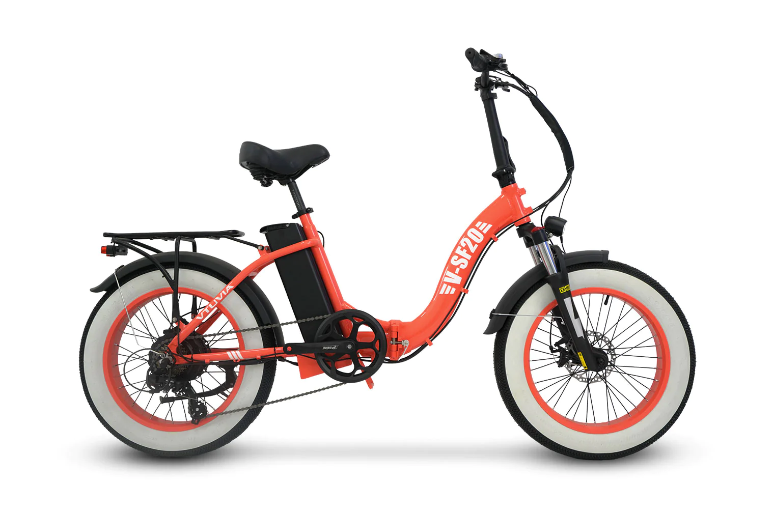 SF20 Step-Thru Folding Fat Tire E-Bike | E-GO